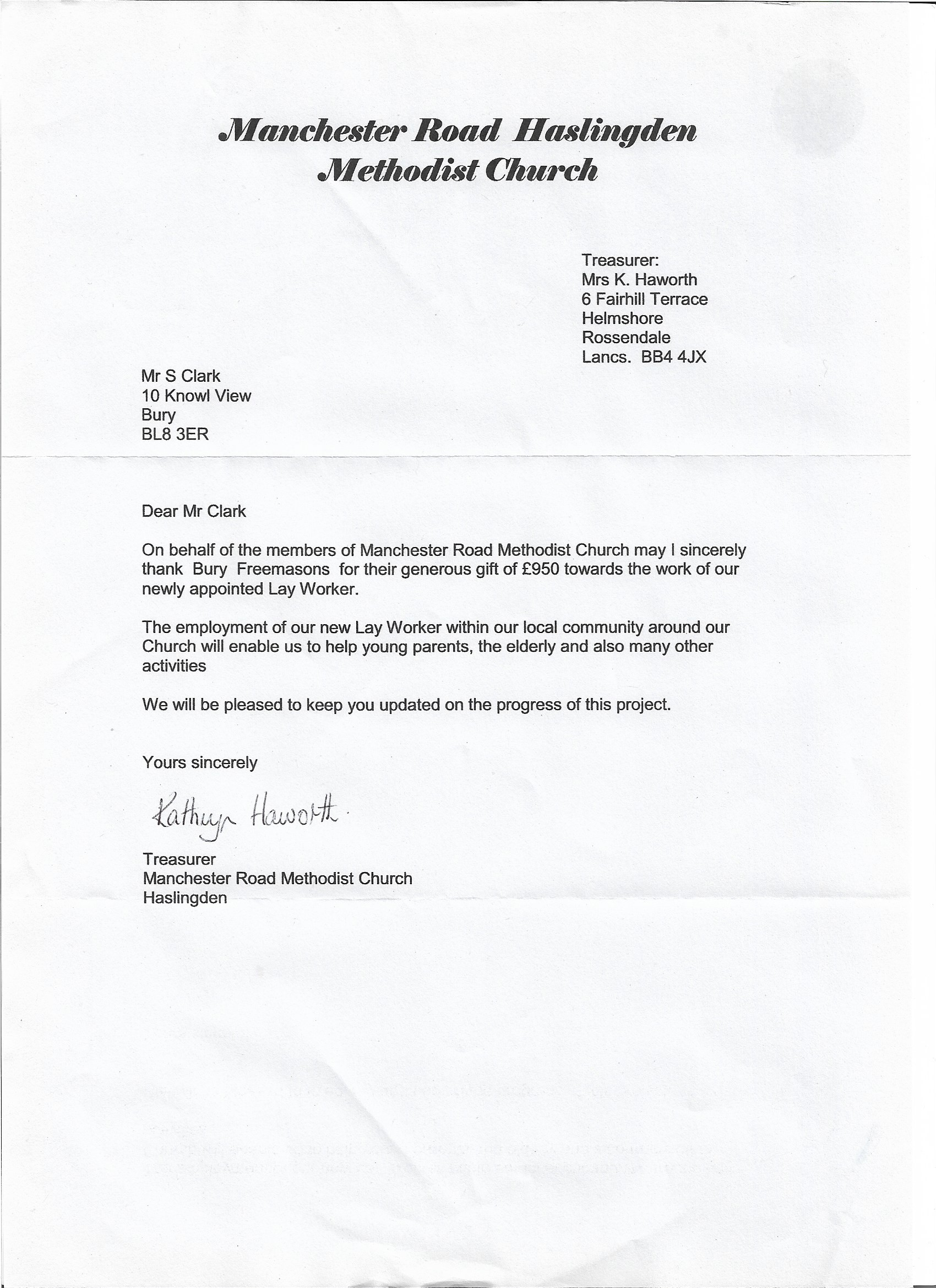 9 Church Donation Letters DocTemplates